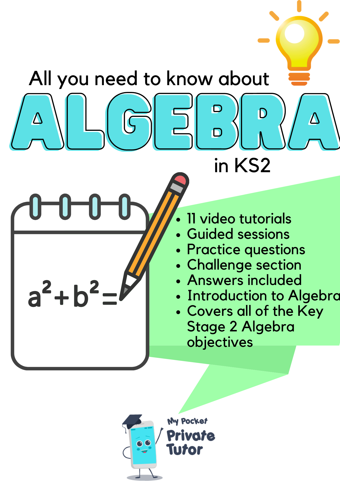 Year 6 Algebra Pocket Private Tutor